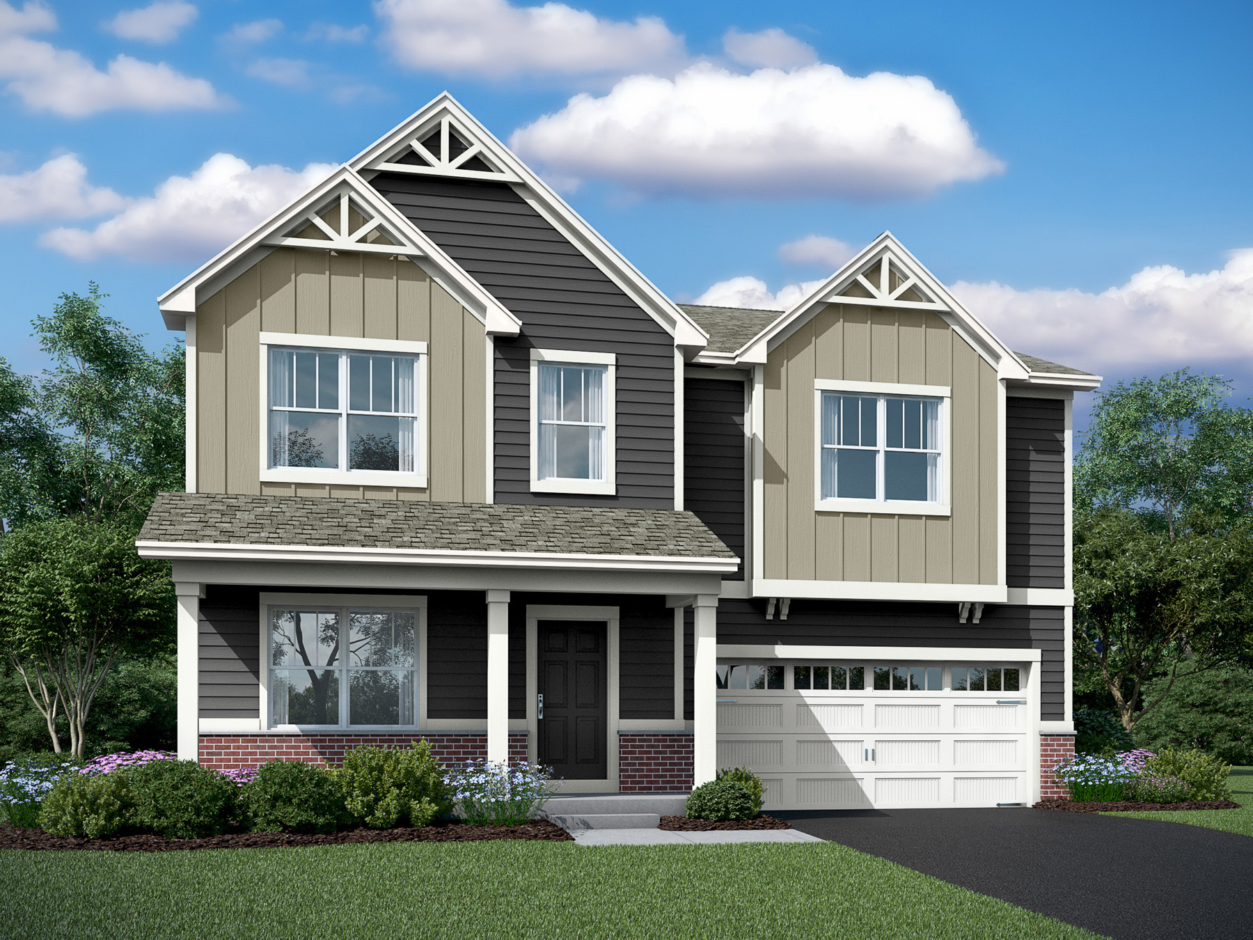 M/I Homes Premiers New Model Home at West Point Gardens South in Elgin ...
