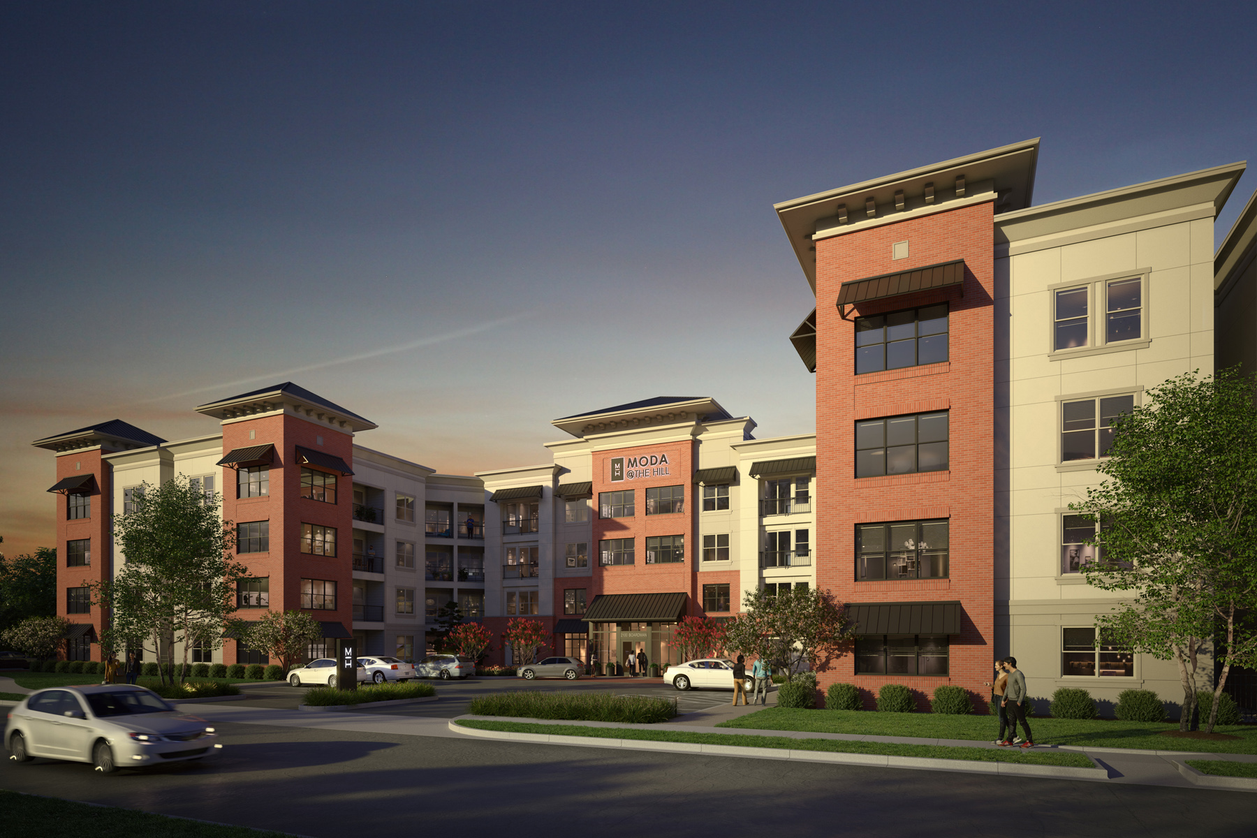 Draper and Kramer Starts Construction on Moda at The Hill Rental ...