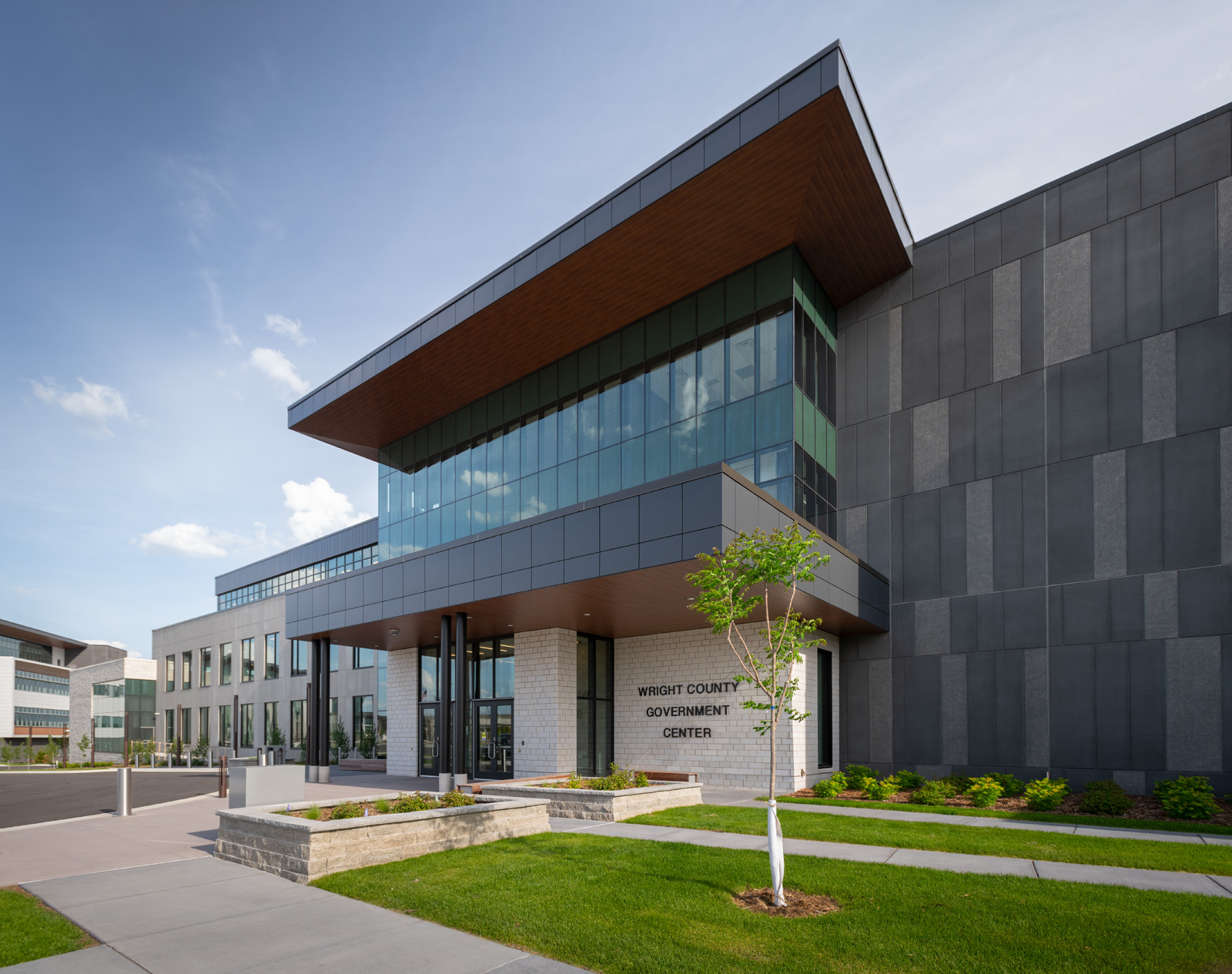 BKV Group-Designed Wright County Government Center Completed in Buffalo ...