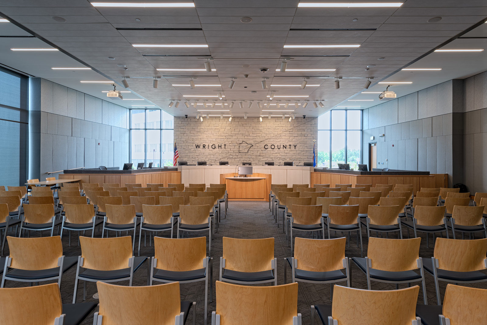 BKV Group-Designed Wright County Government Center Completed in Buffalo ...