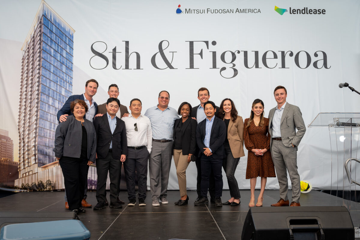 Mitsui Fudosan America and Lendlease Top Out 8th & Figueroa in Downtown ...
