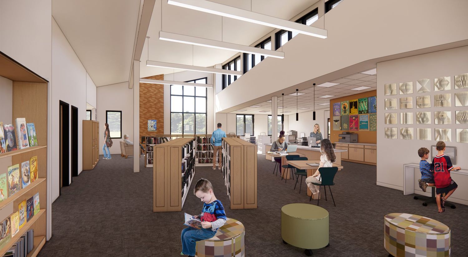 BKV Group-Designed Howard Lake Library Breaks Ground as First Net-Zero ...