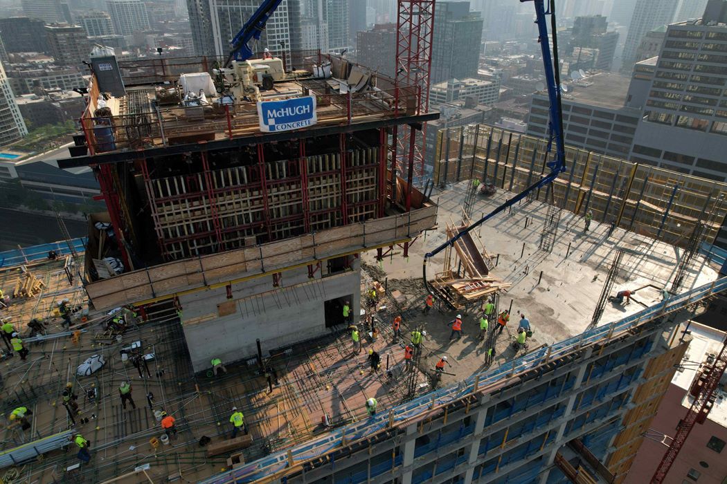 McHugh Construction Announces Topping Off of Two Rental Towers Totaling 693 New Apartments in ...