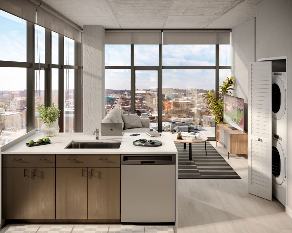 CRG Tops Out Chapter at Madison Student Housing Community Near ...