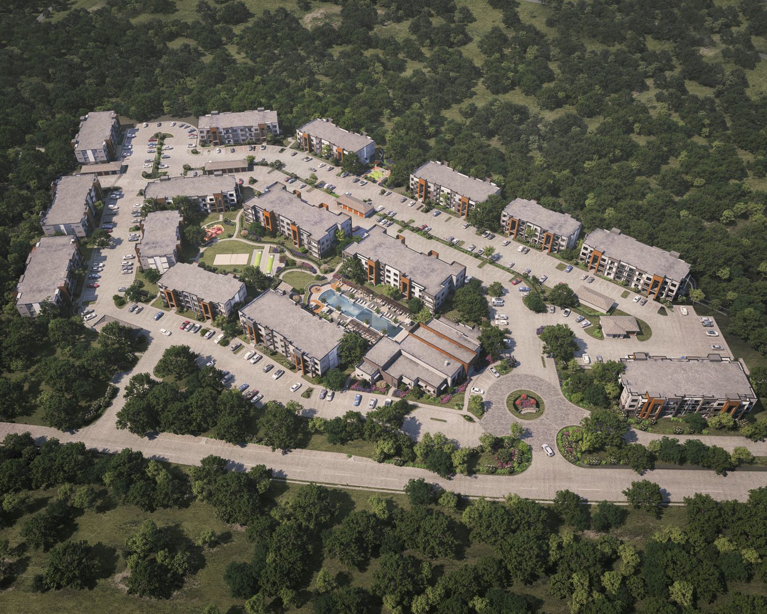 Clubhouse and Amenities Open to Strong Leasing at Potranco Commons ...